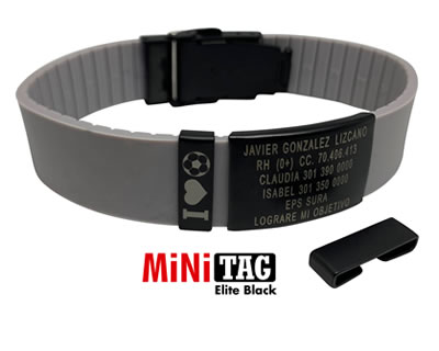 Mini tags Manillas de identificación MovilID